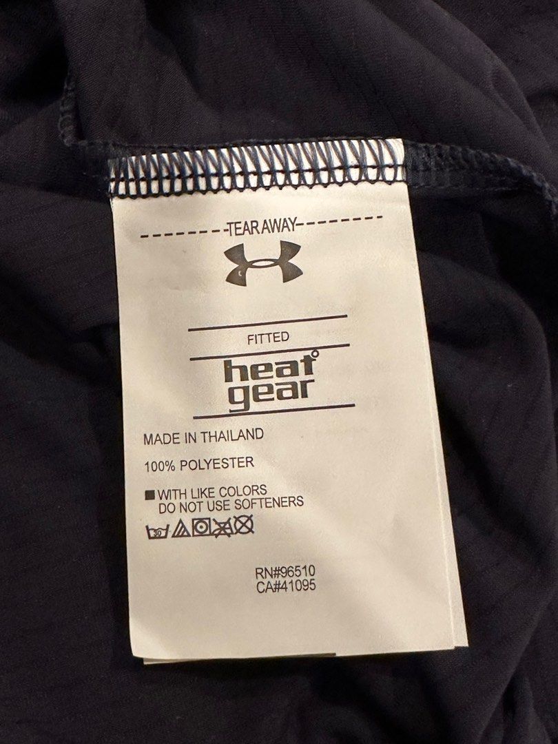 Under Armour 100% Polyester Soft Material Polo T, Men's Fashion, Tops ...
