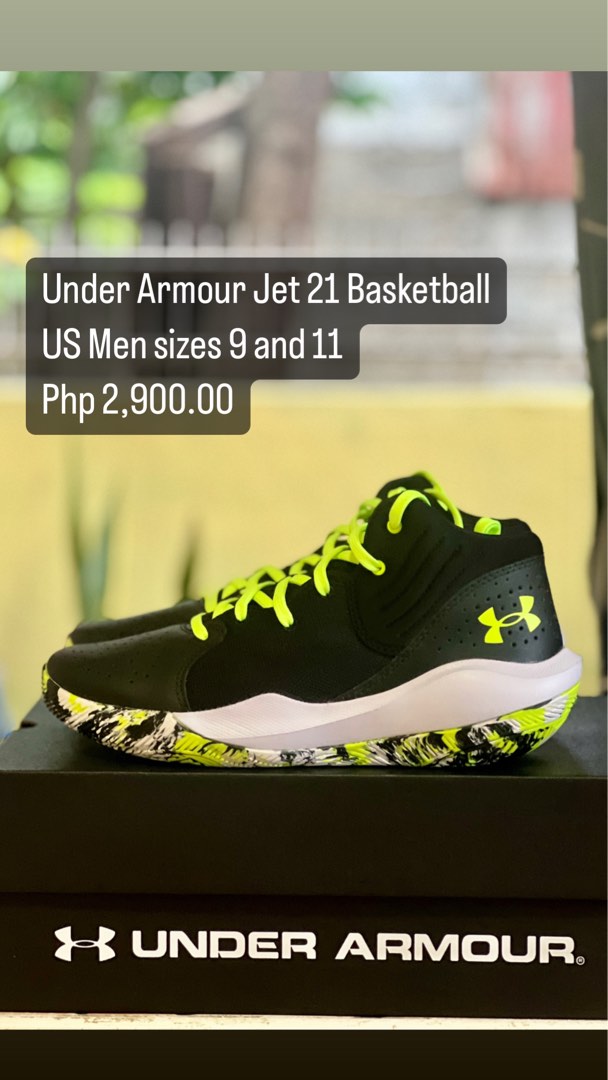 Under Armour Jet 21 Basketball Shoes / US Men sizes 9 and 11, Men's ...