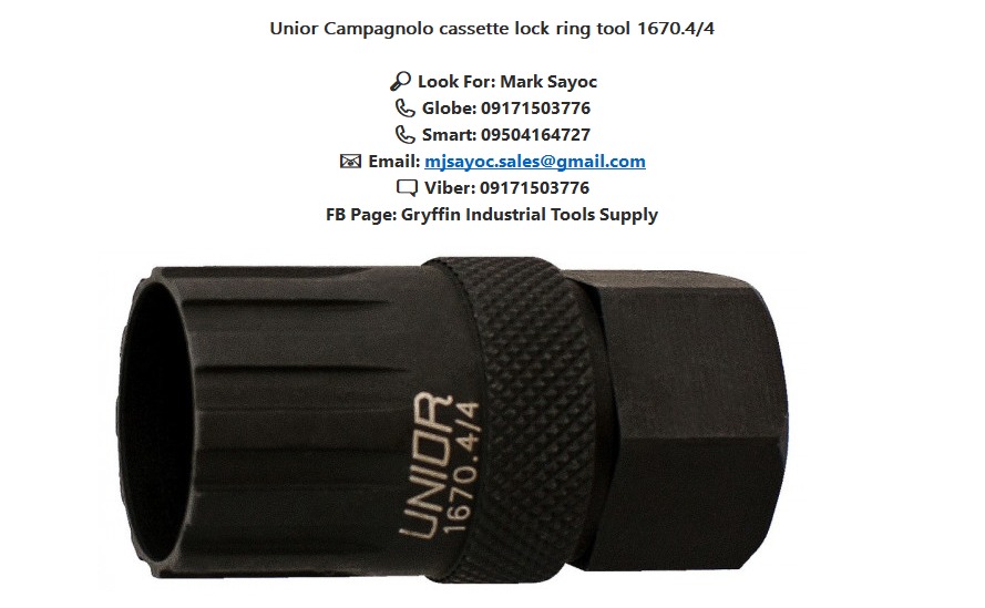 Unior Campagnolo cassette lock ring tool 1670.4/4, Commercial ...