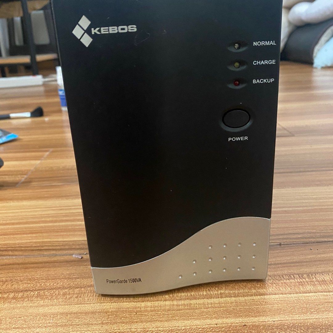 UPS Kebos Powergarde 1500VA, Elektronik, Bagian Komputer & Aksesoris di ...