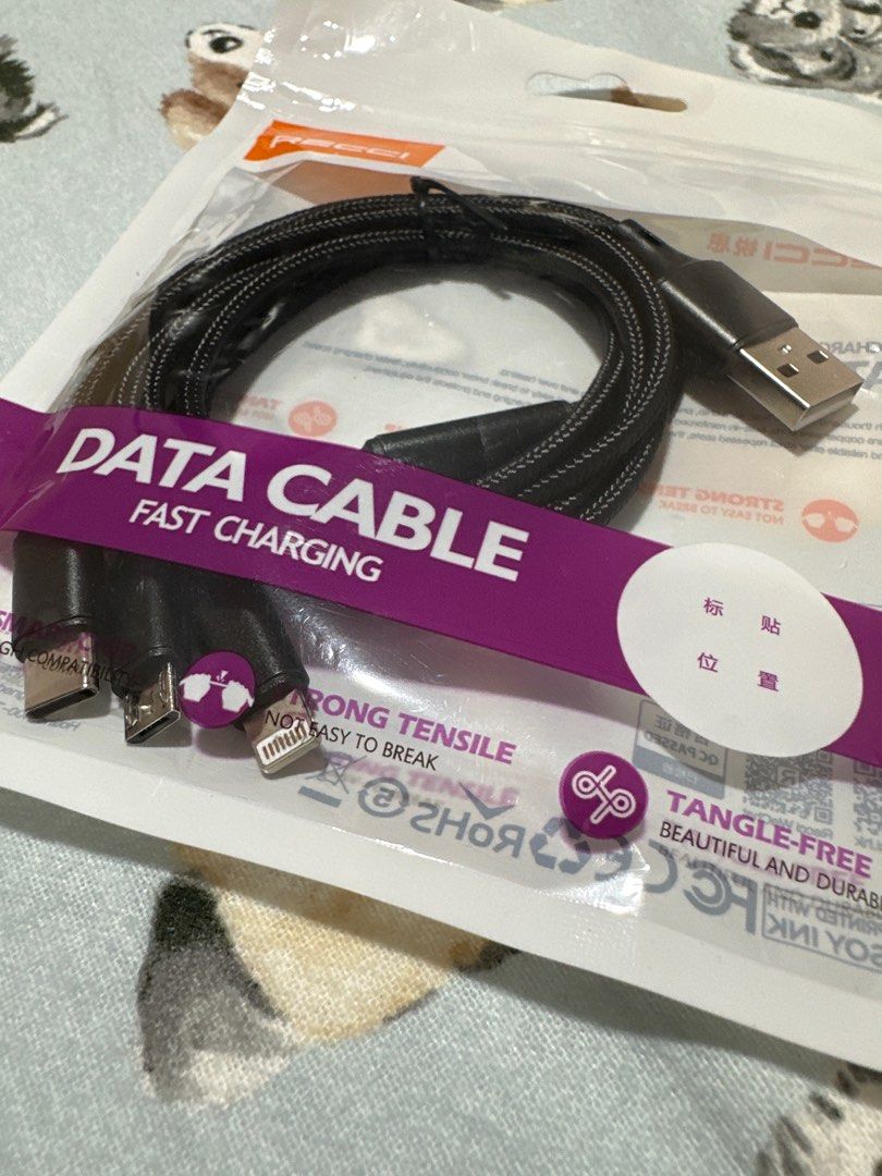 USB cable to 3 device port, Mobile Phones & Gadgets, Mobile & Gadget ...