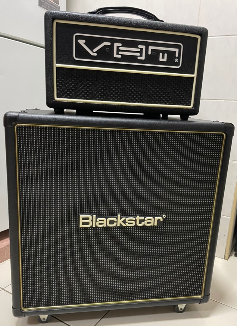 VHT i-16 Tube Amp with Blackstar 4x10 Cab, Hobbies & Toys, Music ...