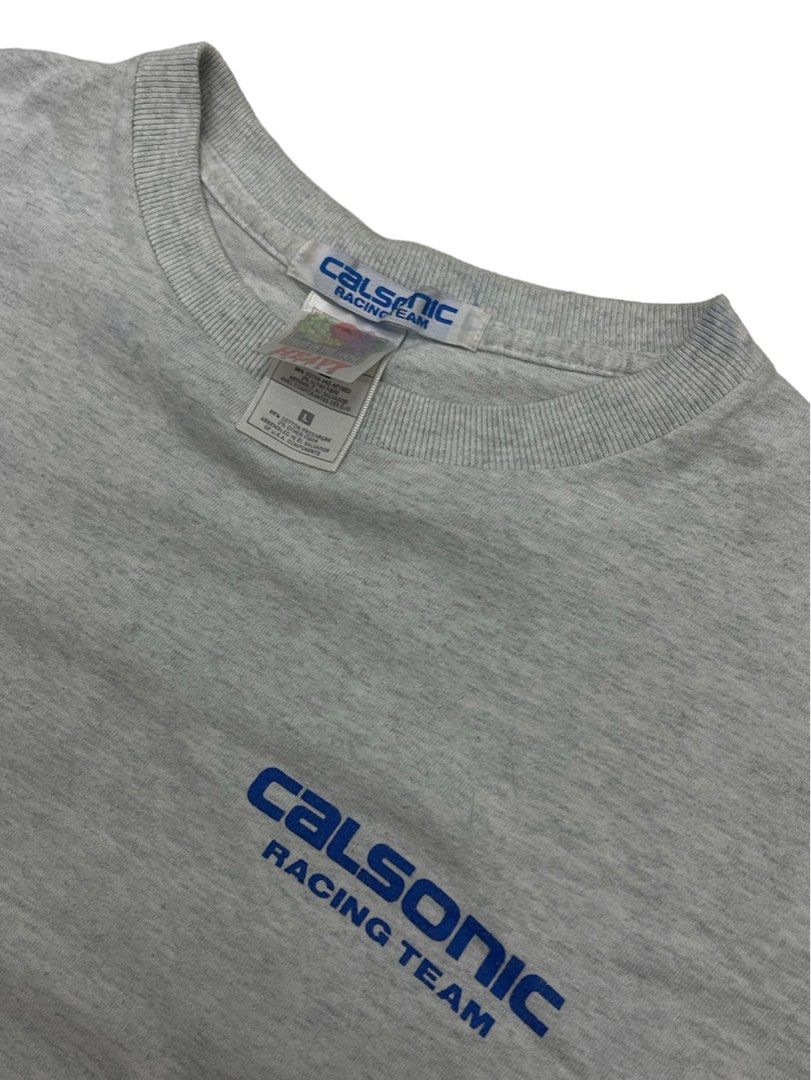 Vintage calsonic racing team, Men's Fashion, Tops & Sets, Tshirts ...
