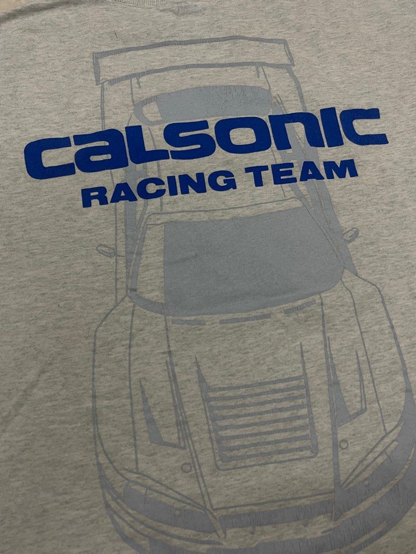 Vintage calsonic racing team, Men's Fashion, Tops & Sets, Tshirts ...