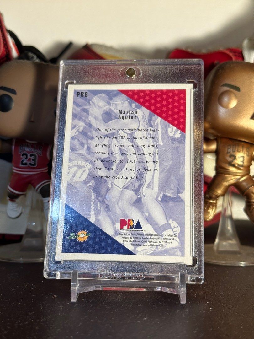Vintage PBA Cards - PBA Stars Marlou Aquino 2000-2001 Upper Deck ...