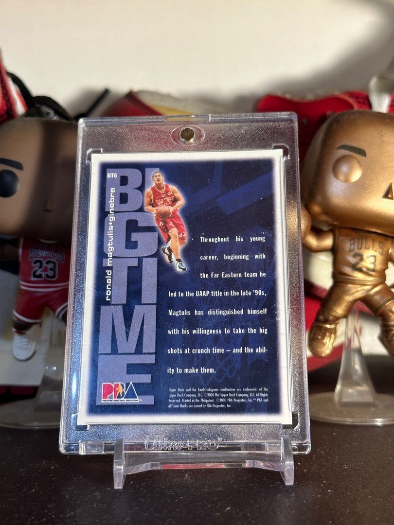 Vintage PBA Cards - BIG TIME Ronald Magtulis Ginebra 2000-2001 Upper ...