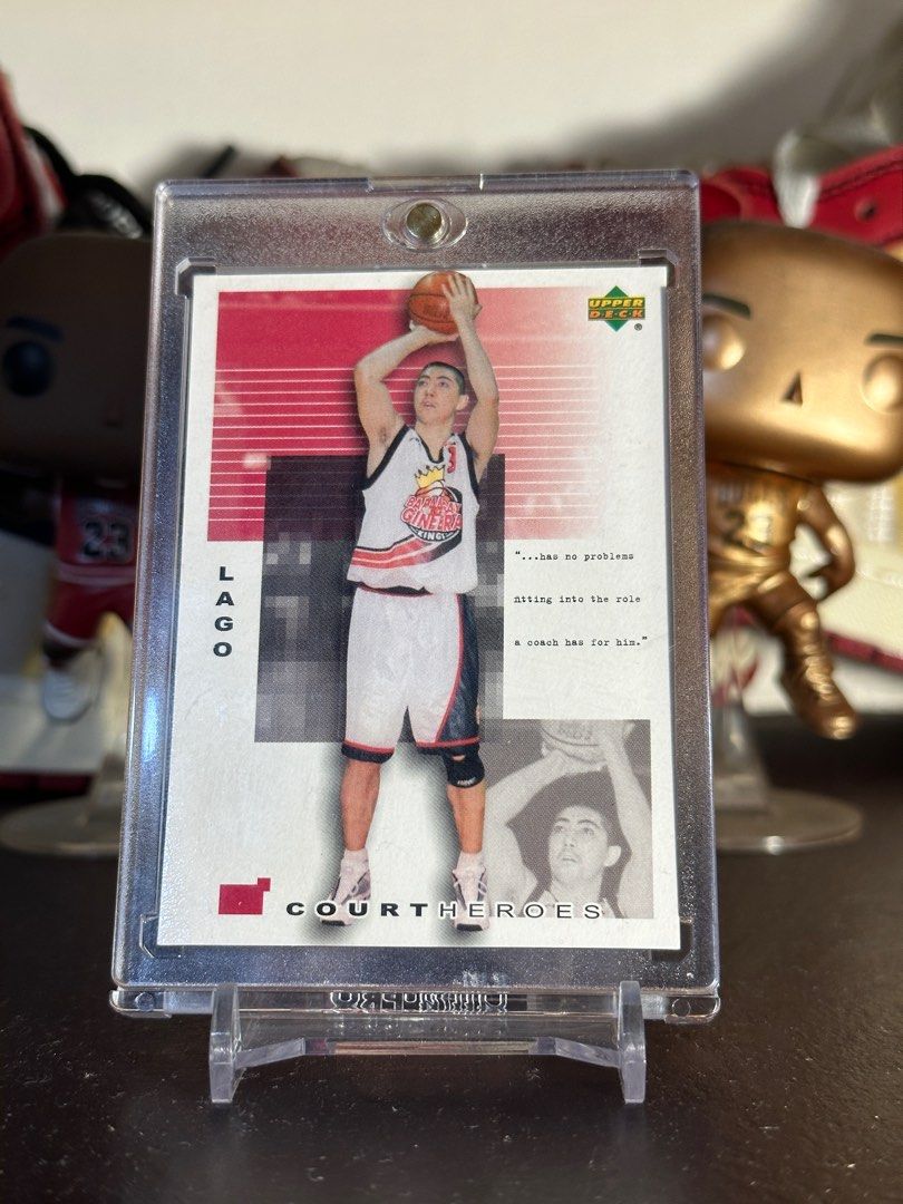 Vintage PBA Cards - Court Heroes Elmer Lago Ginebra 2000-2001 Upper ...