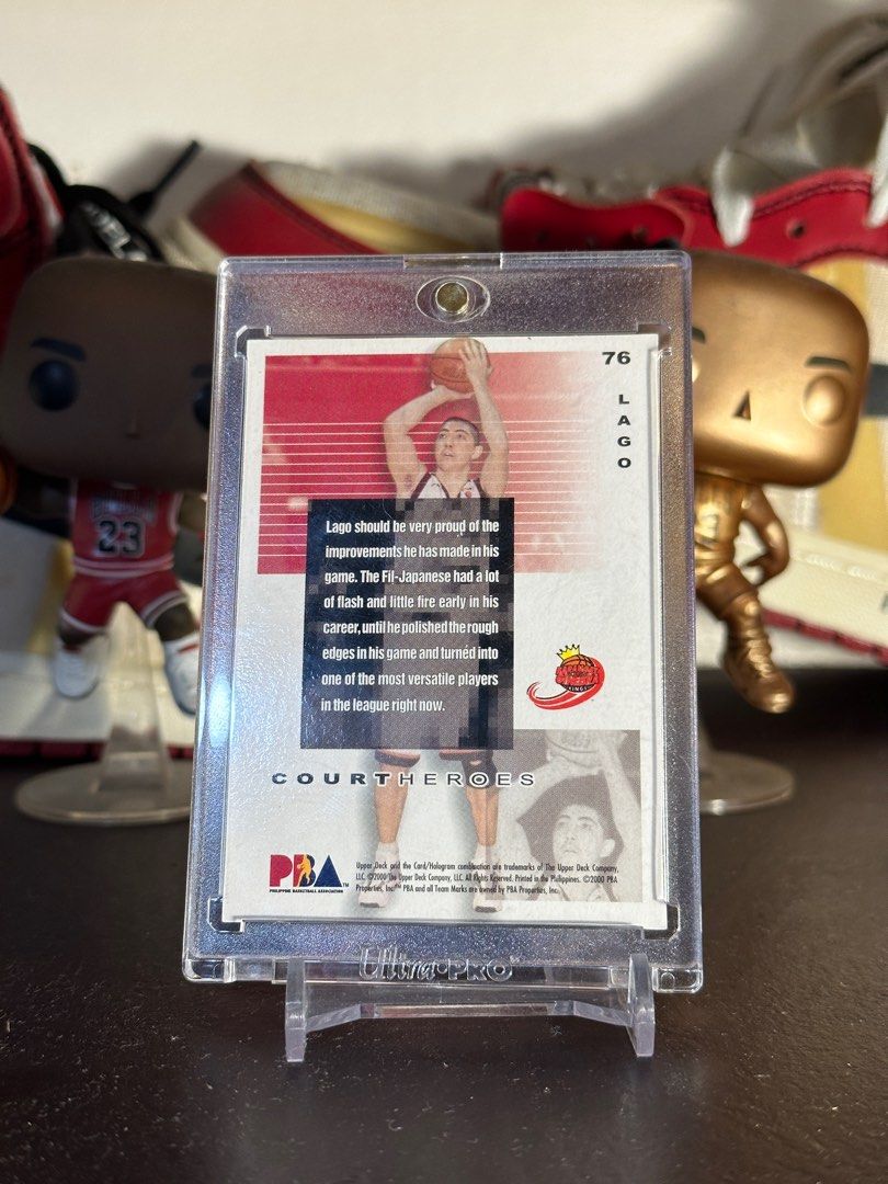 Vintage PBA Cards - Court Heroes Elmer Lago Ginebra 2000-2001 Upper ...