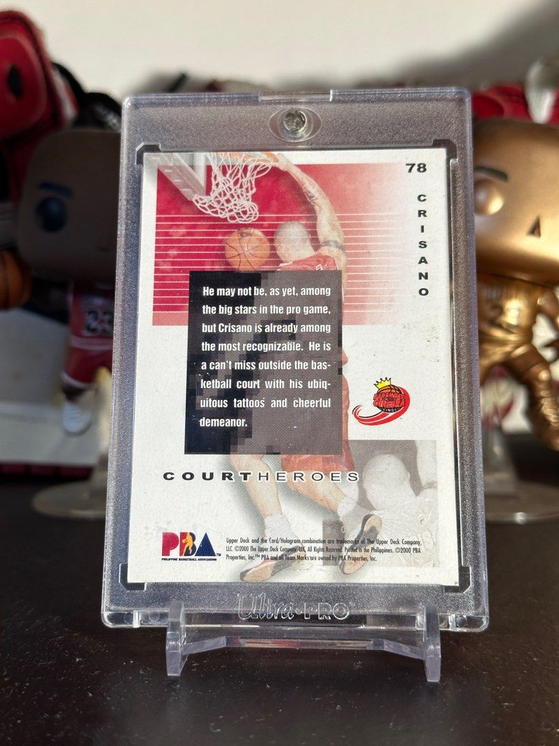 Vintage PBA Cards - Court Heroes Alex Crisano Ginebra 2000-2001 Upper ...