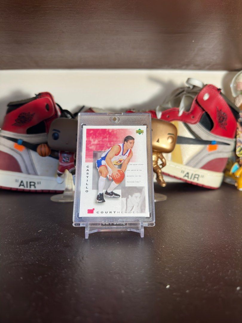 Vintage PBA Cards - Court Heroes Noy Castillo 2000-2001 Upper Deck ...