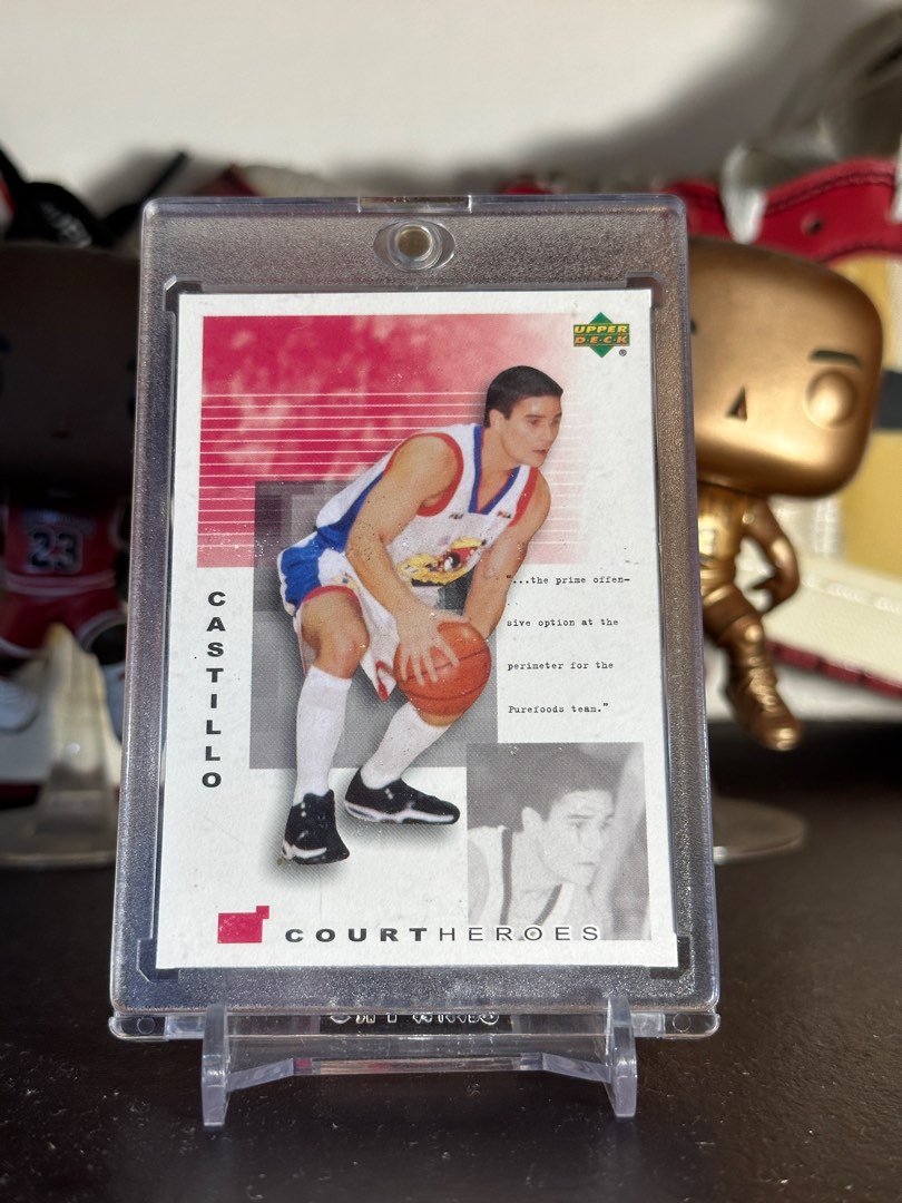 Vintage PBA Cards - Court Heroes Noy Castillo 2000-2001 Upper Deck ...