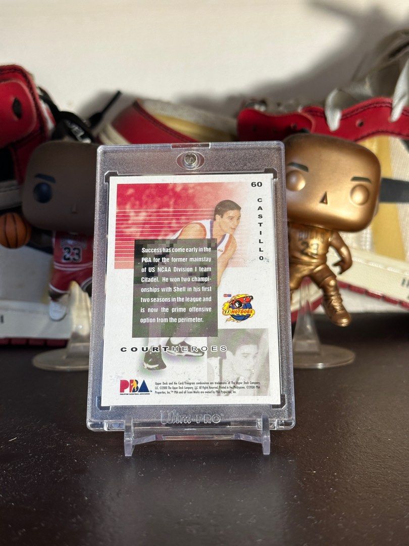 Vintage PBA Cards - Court Heroes Noy Castillo 2000-2001 Upper Deck ...