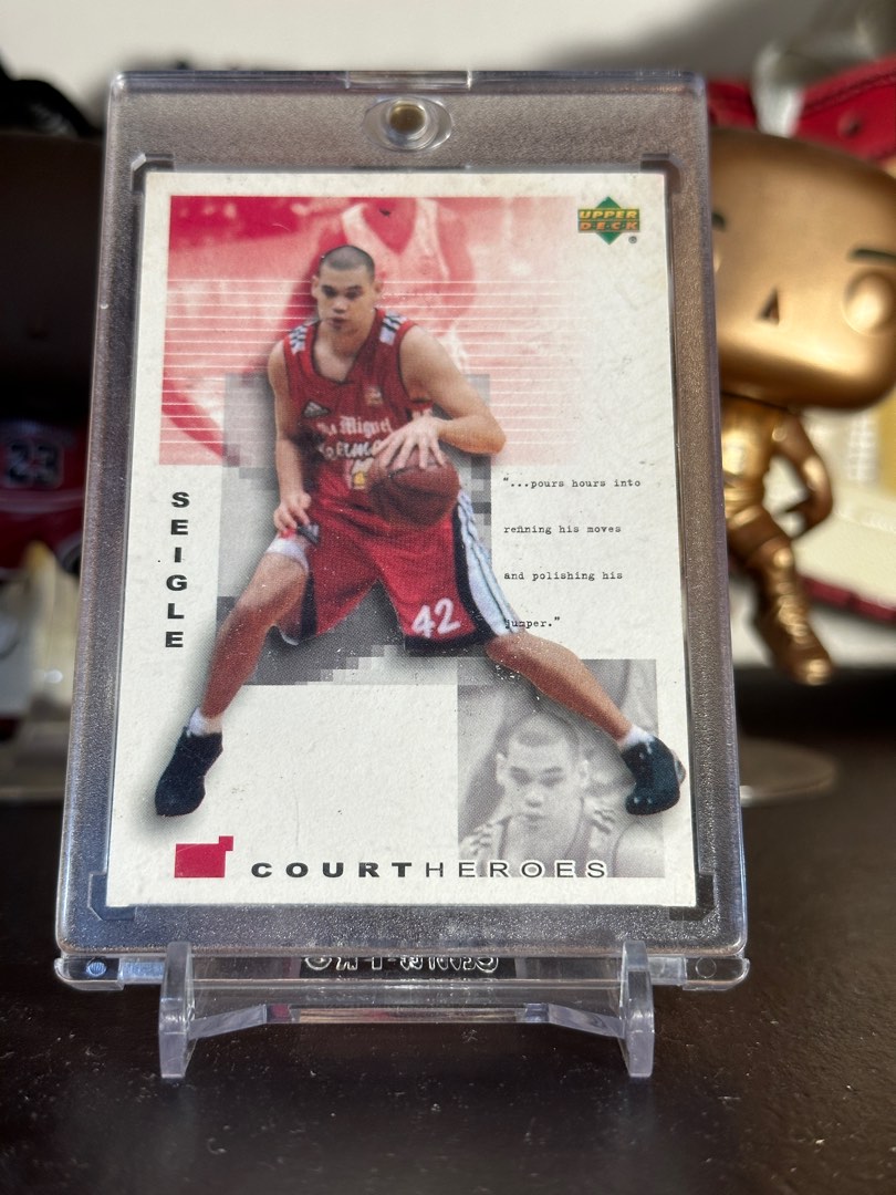 Vintage PBA Cards - Court Heroes Danny Seigle 2000-2001 Upper Deck ...
