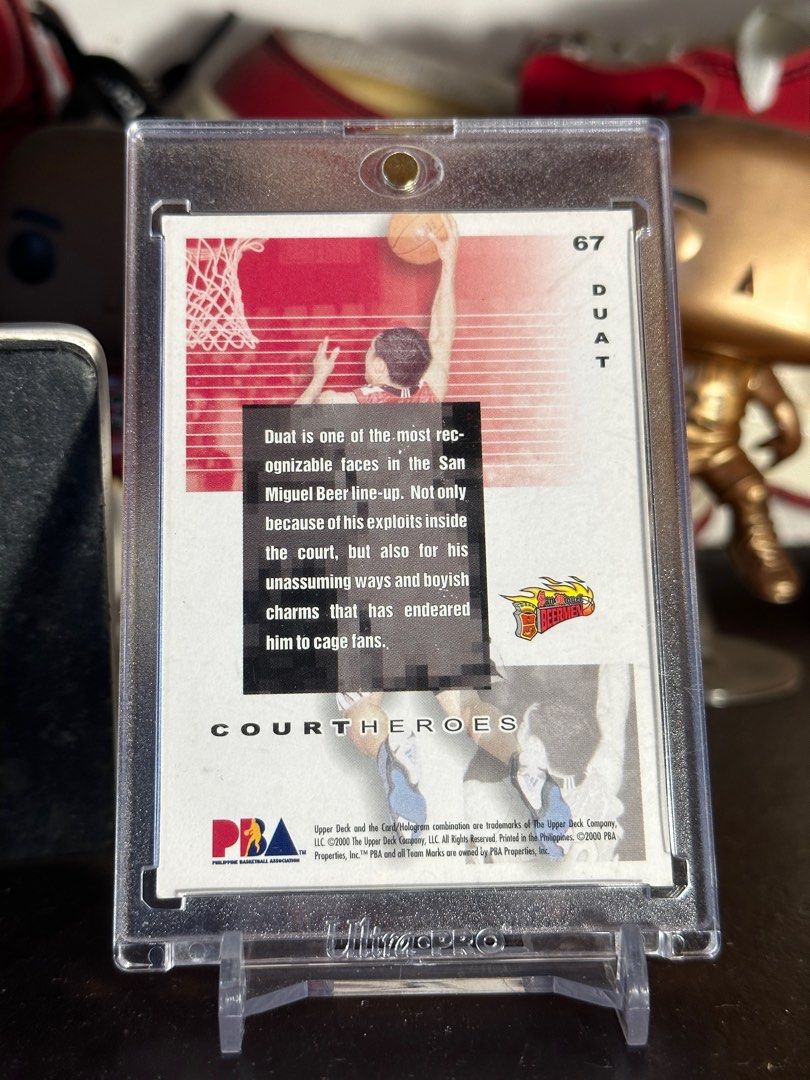 Vintage PBA Cards - Court Heroes Robert Duat 2000-2001 Upper Deck ...
