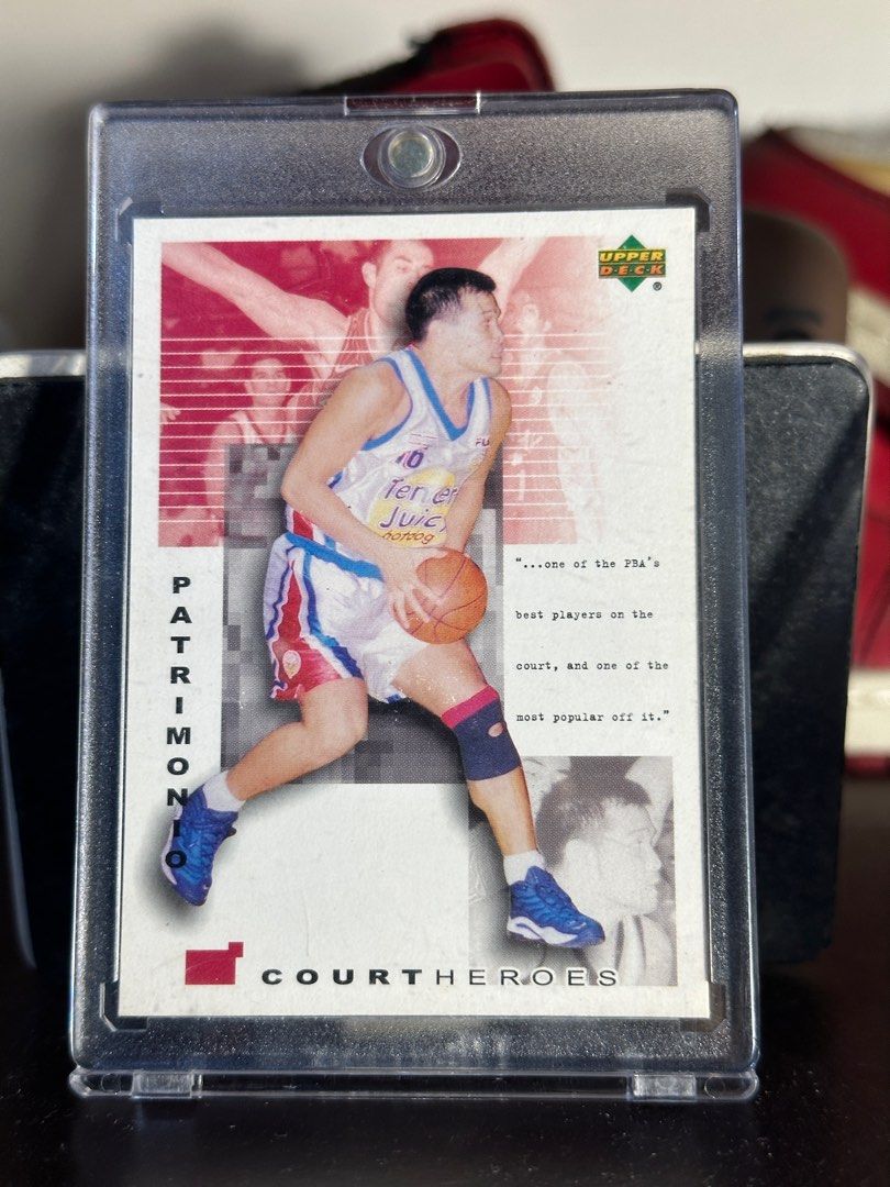 Vintage PBA Cards - Court Heroes Alvin Patrimonio 2000-2001 Upper Deck ...