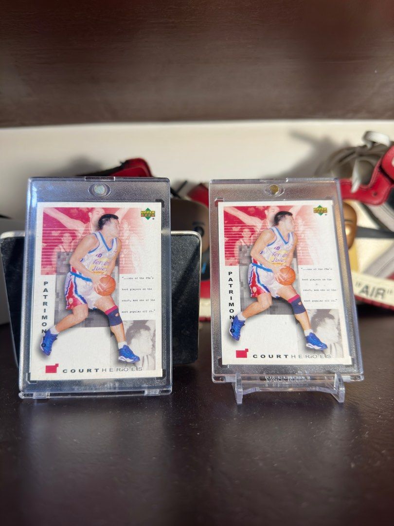 Vintage PBA Cards - Court Heroes Alvin Patrimonio 2000-2001 Upper Deck ...