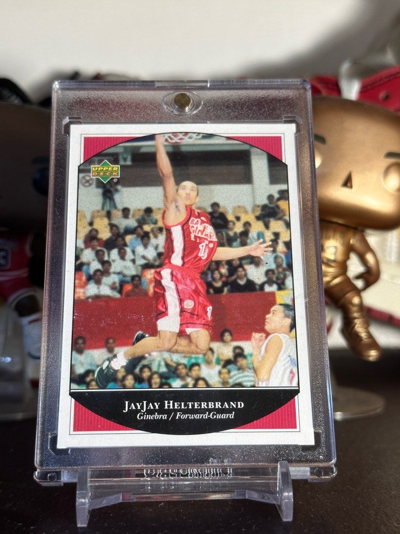 Vintage PBA Cards - Rookie Card JayJay Helterbrand Ginebra RC 2000-2001 ...