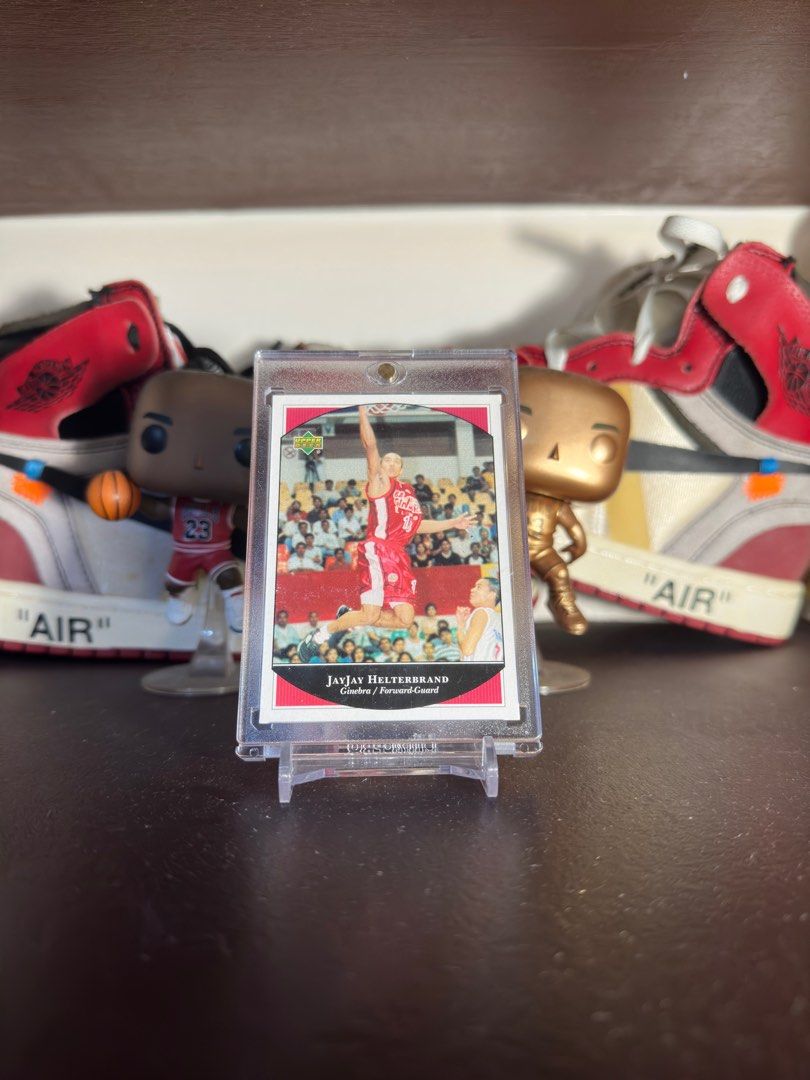 Vintage PBA Cards - Rookie Card JayJay Helterbrand Ginebra RC 2000-2001 ...
