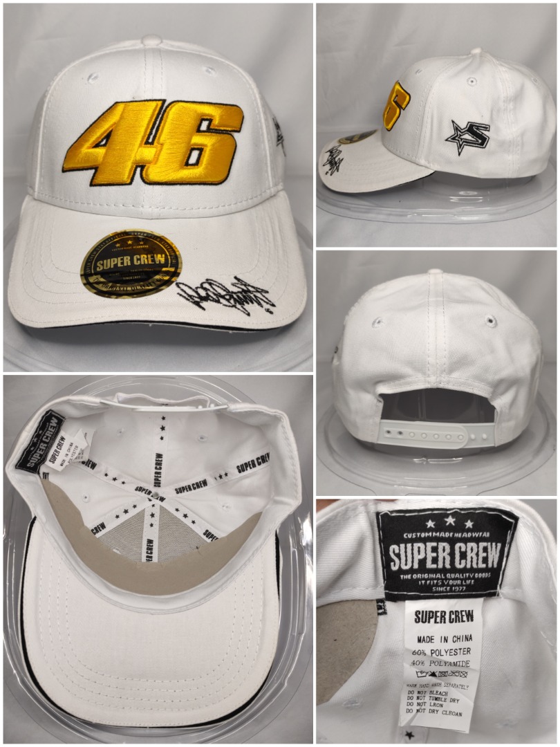 VR46 CURVE TYPE SNAPBACK, Men's Fashion, Watches & Accessories, Caps ...