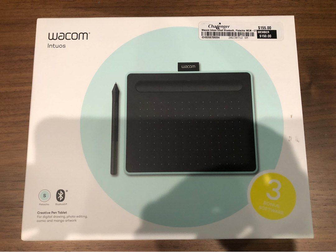 Wacom Intuos bluetooth writing pad, Computers & Tech, Parts ...