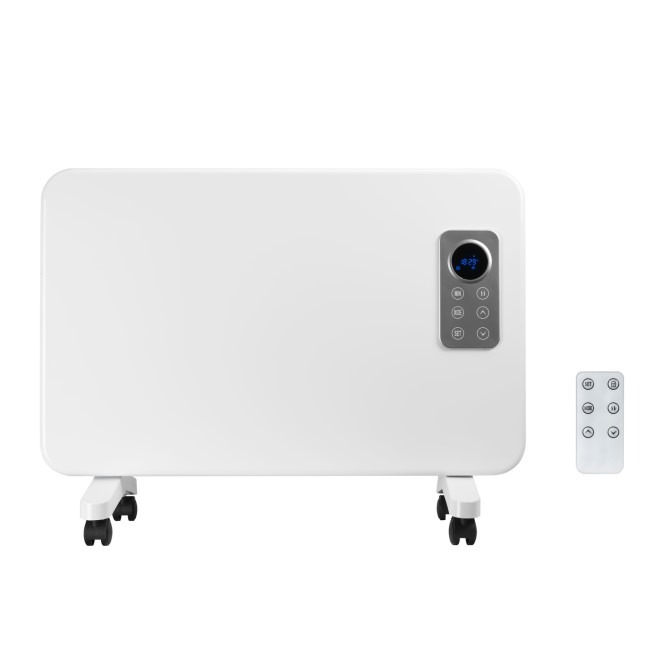 Wall Mountable Ultra Slim 1500W Panel Heater With timer, TV & Home ...