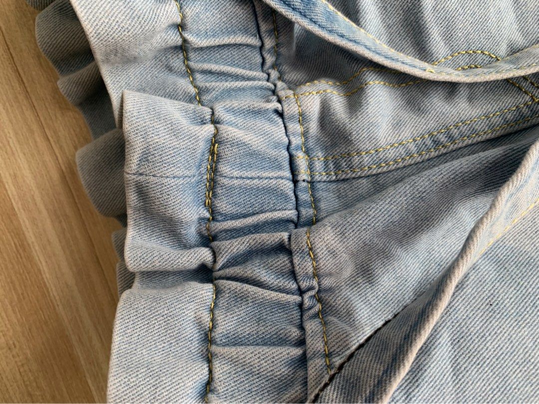 Wide Leg Soft Blue Jeans, Women's Fashion, Bottoms, Jeans & Leggings on ...