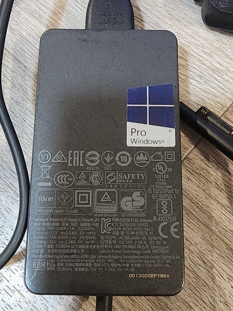 Windows Pro power adaptor, Computers & Tech, Laptops & Notebooks on ...