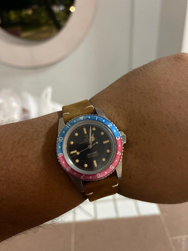 WMT GMT homage, Luxury, Watches on Carousell