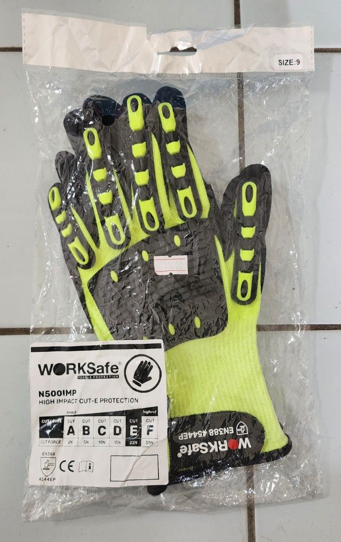 WORKSAFE N500IMP safety glove, Men's Fashion, Watches & Accessories ...
