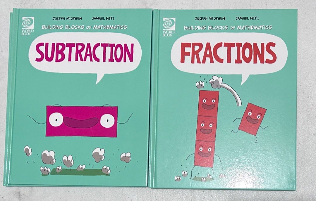 World Book Building Blocks of Mathematics (Set of 6), Hobbies & Toys ...