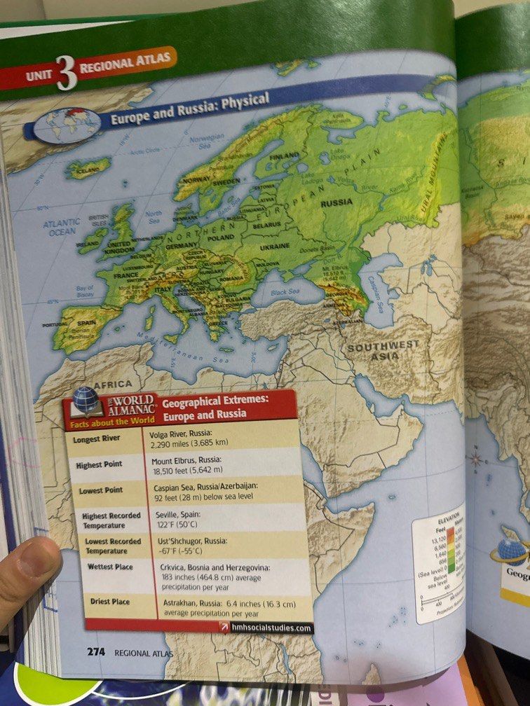 World Geography Textbook 2012 edition, Hobbies & Toys, Books ...