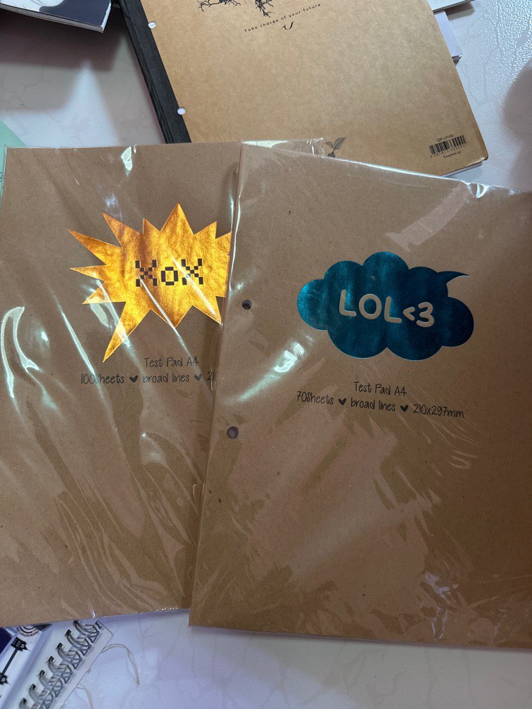 Writing pad / Foolscap paper, Hobbies & Toys, Stationery & Craft ...