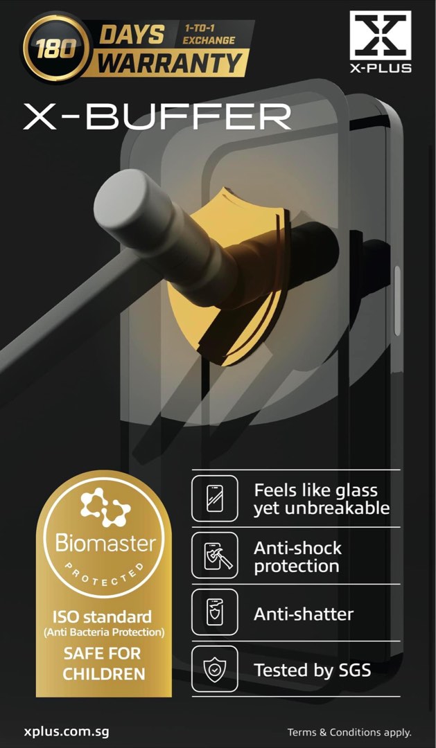 X-Buffer /X- Plus Screen protector IPhone 15 series / Samsung Series ...