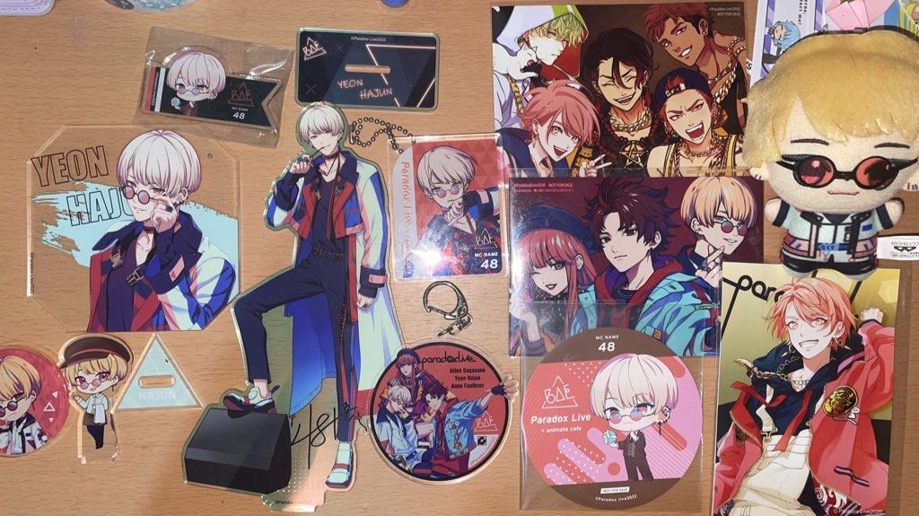 Yeon Hajun (Paradox Live merch set), Hobbies & Toys, Toys & Games on ...