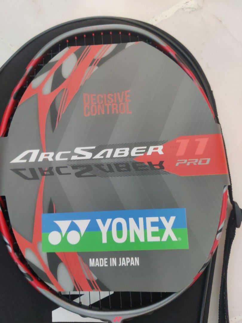 Yonex arcsaber 11 pro badminton racket, Sports Equipment, Sports ...