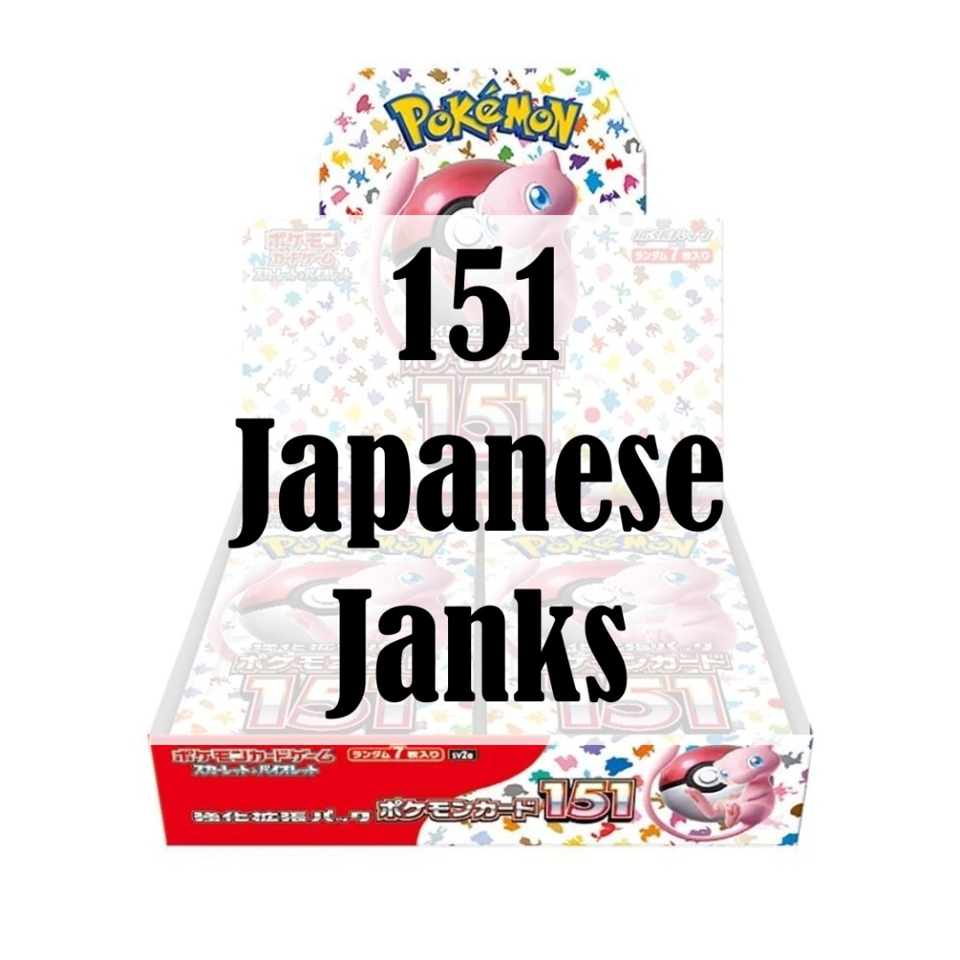 $0.10 151 Japanese Janks Pokemon TCG Cards, Video Gaming, Gaming ...