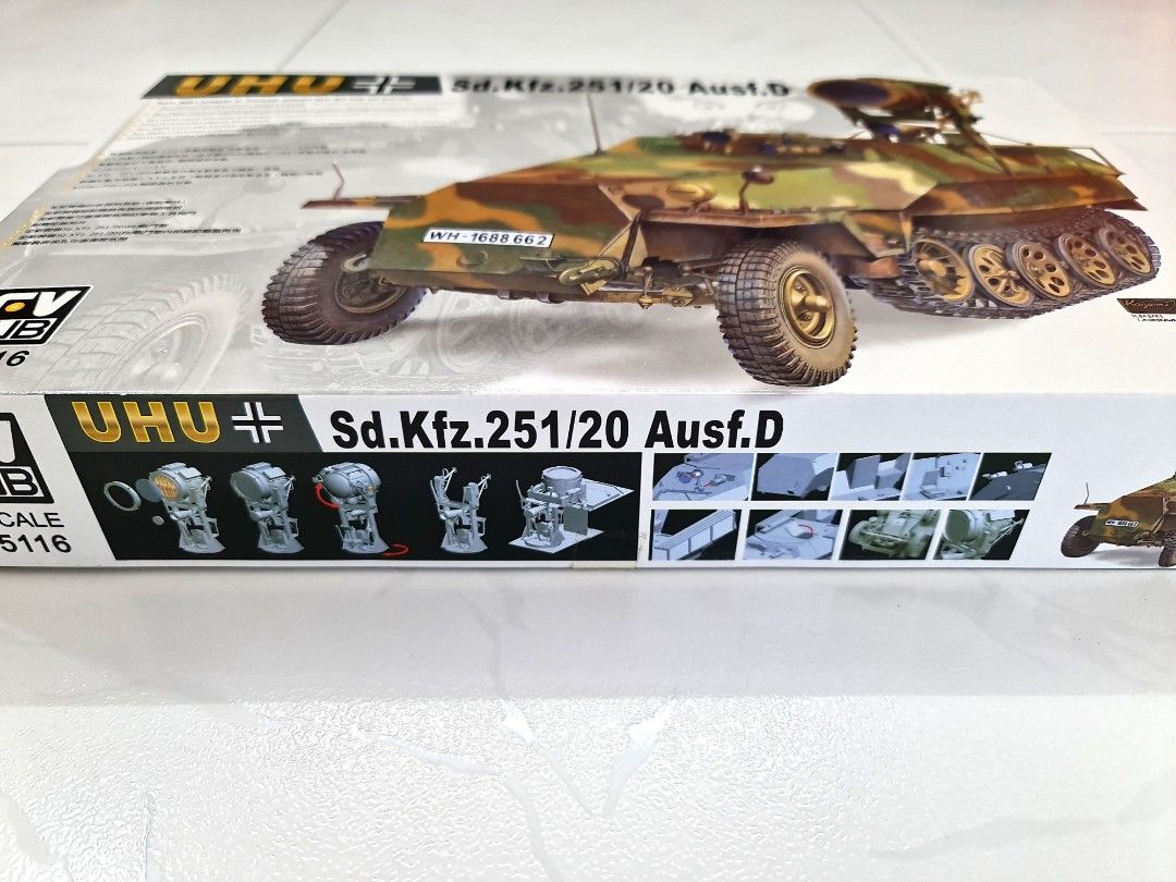 1/35 #AF35116 AFV Club German Halftrack Sd Kfz 251/20 Ausf D Search ...