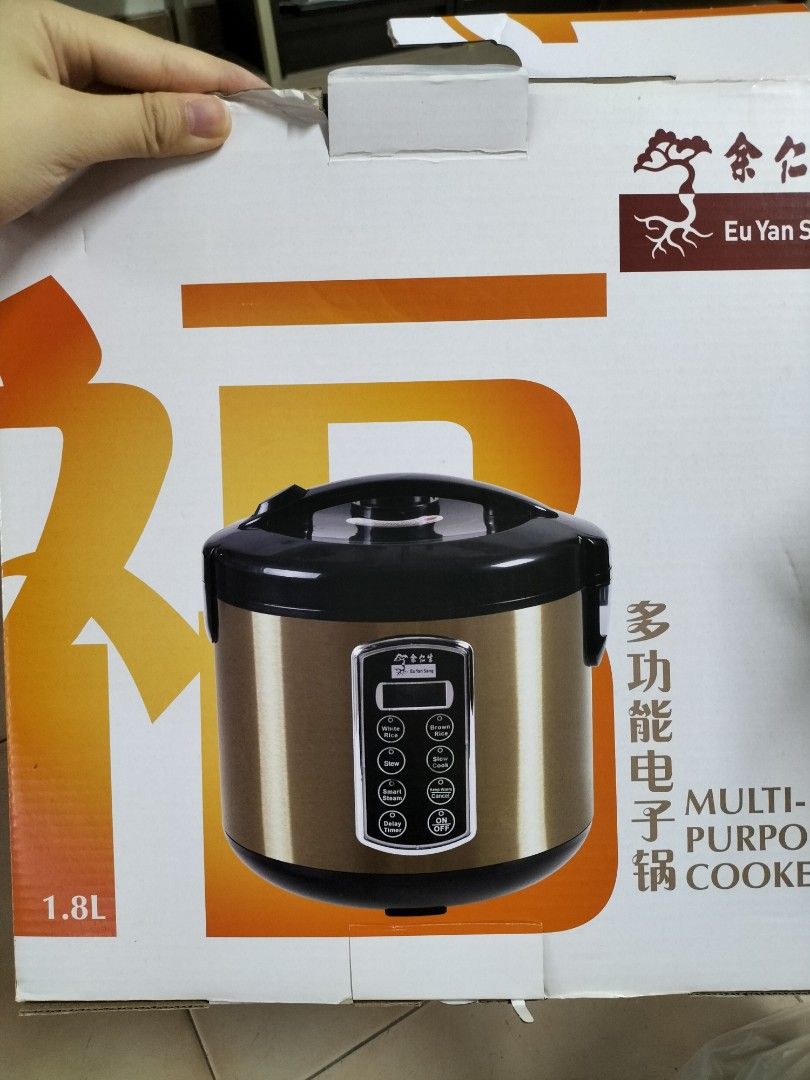 1.8L capacity Multi Purpose Rice Cooker, TV & Home Appliances, Kitchen ...