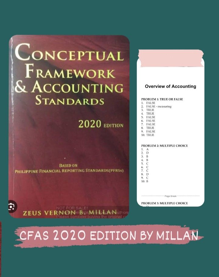 2020 Edition - Conceptual Framework & Accounting Standards by Millan ...