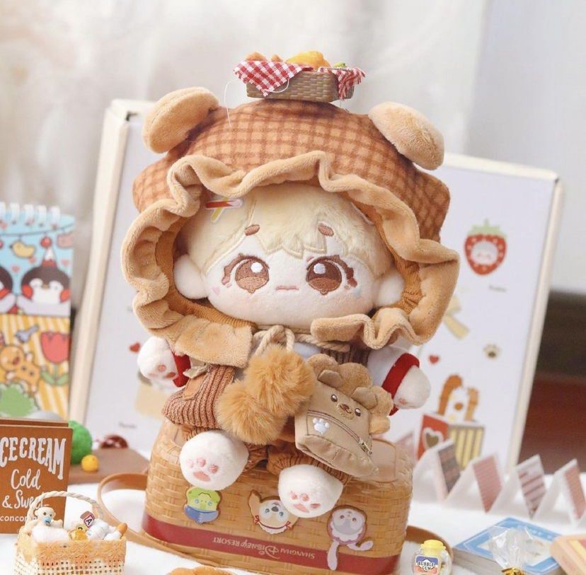 20cm Plush Omodoki Doll Lion Outfit Cute Kawaii, Hobbies & Toys, Toys ...