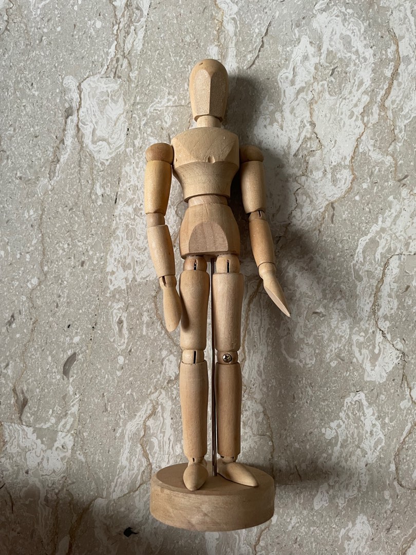 20cm Wood Artist Drawing Human Manikin, Hobbies & Toys, Toys & Games on ...