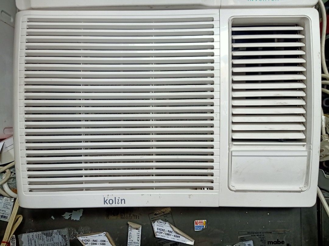 2hp KOLIN INVERTER GRADE AIRCON WINDOW TYPE, TV & Home Appliances, Air ...