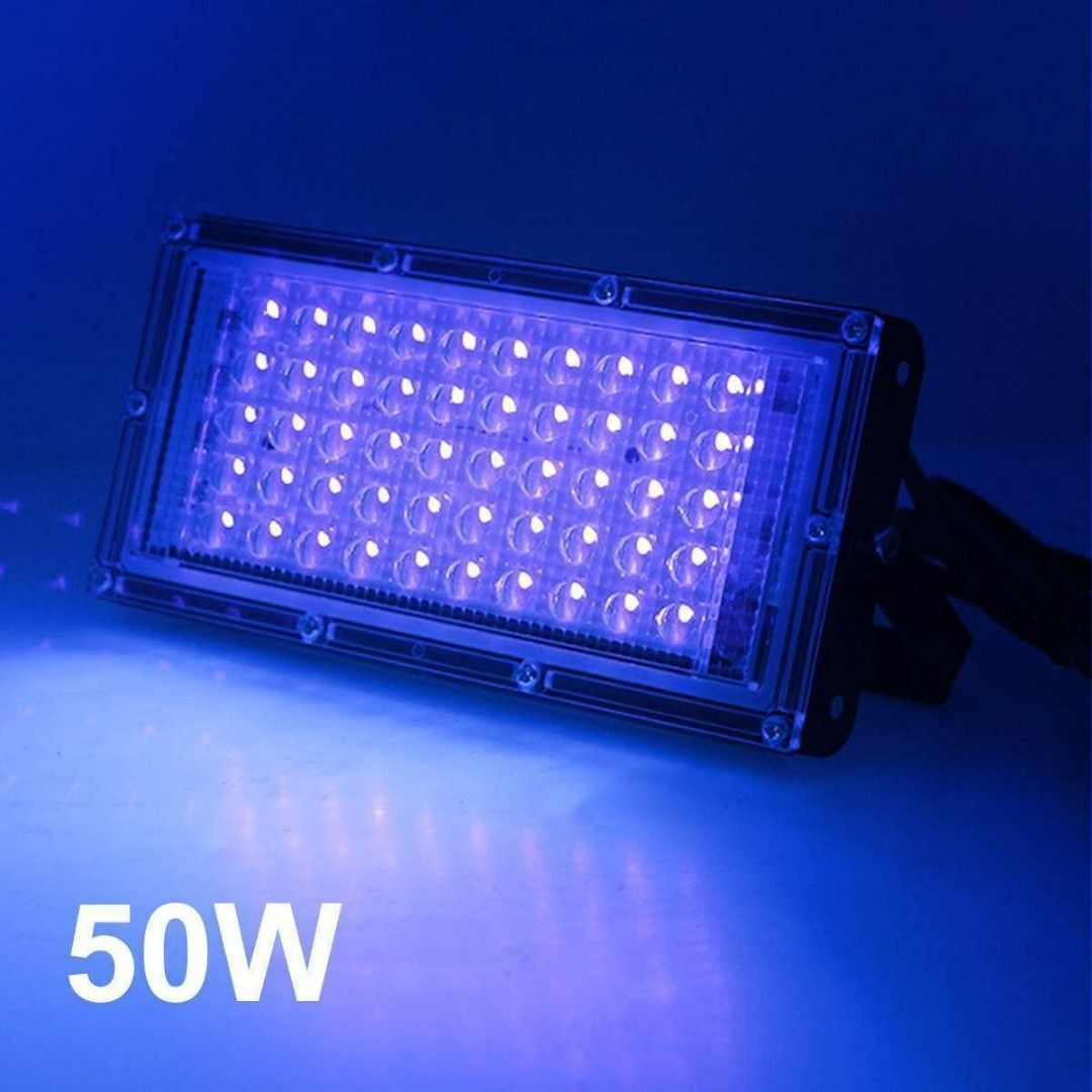 [4067] 50W UV Flood Light AC 220V Outdoor Floodlight 395Nm 400Nm ...