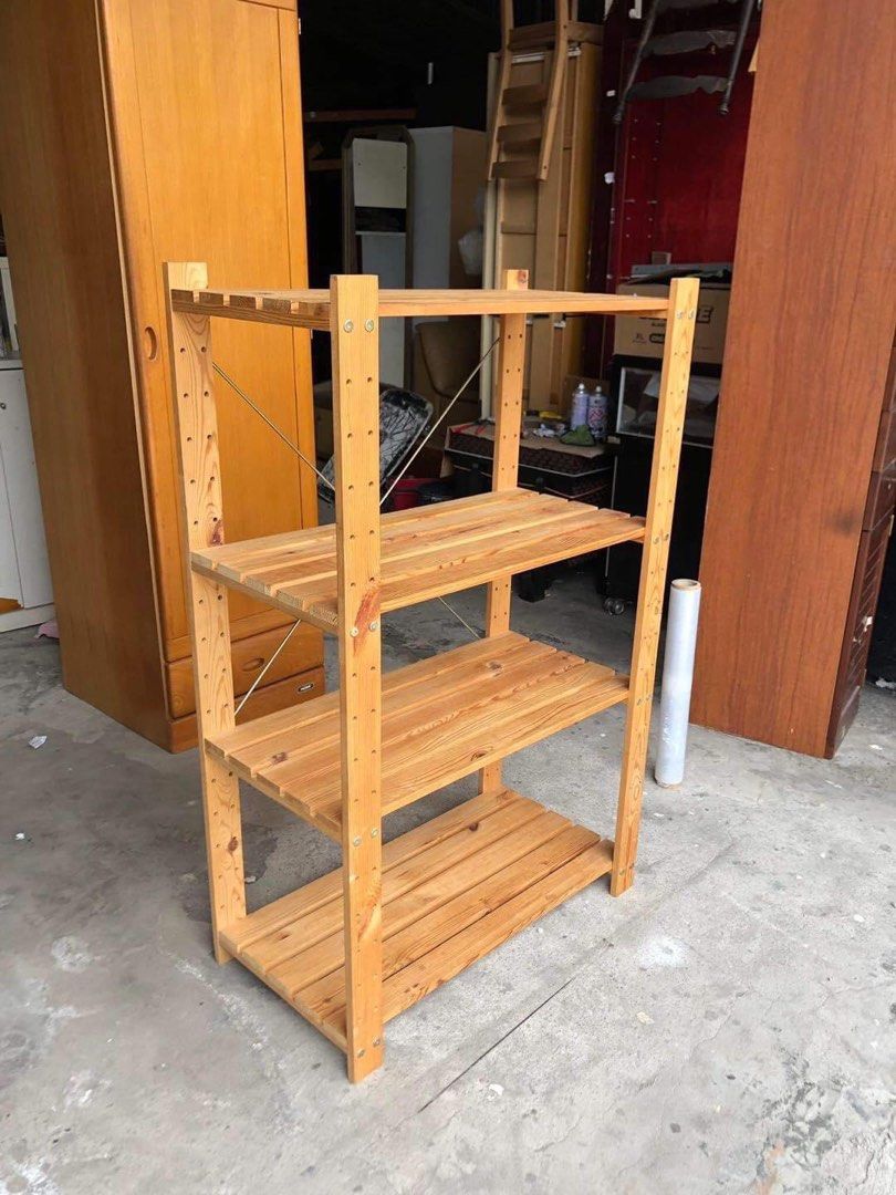4 tier shelving rack Japan surplus, Furniture & Home Living, Furniture ...