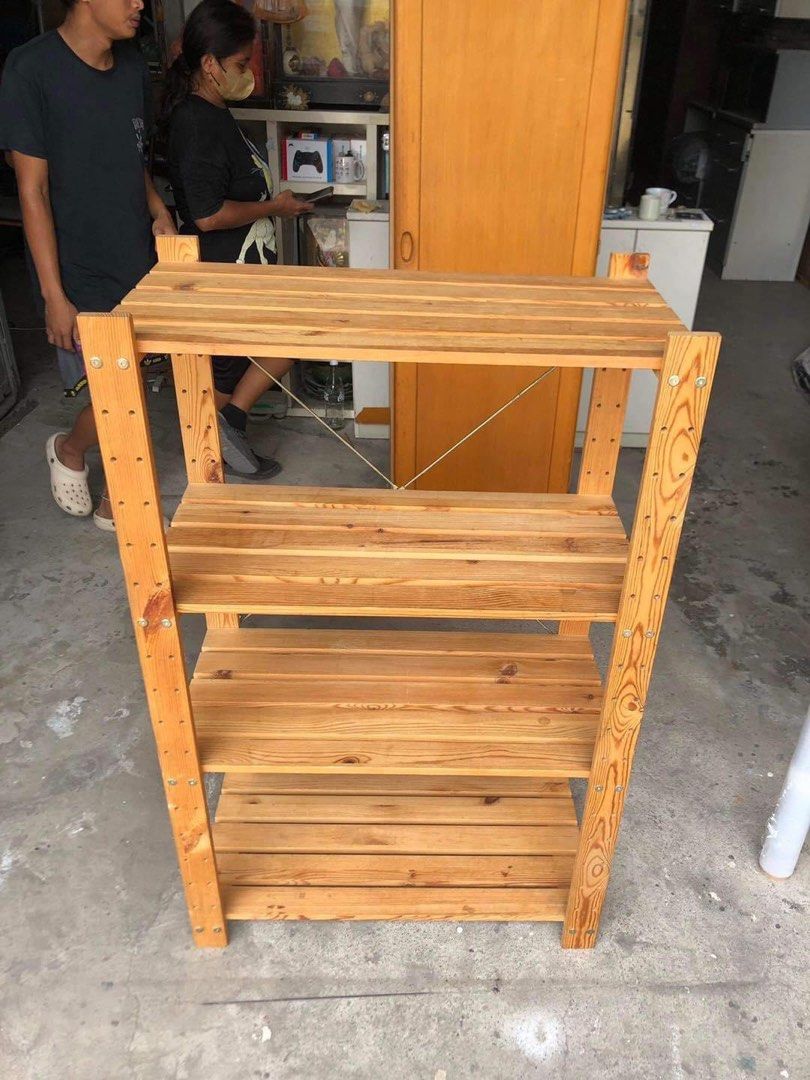 4 tier shelving rack Japan surplus, Furniture & Home Living, Furniture ...