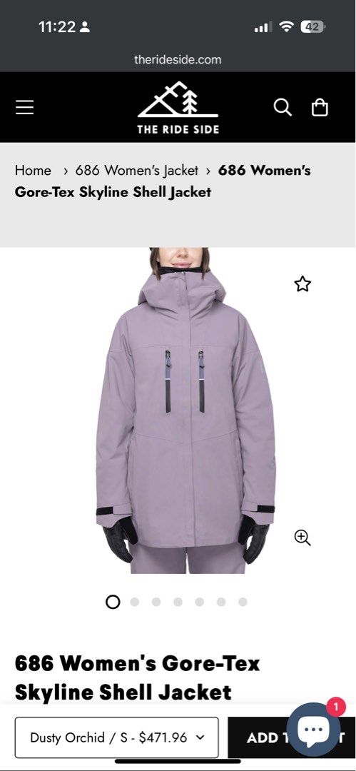 686 women gore-tex skyline shell jacket, Women's Fashion, Coats ...