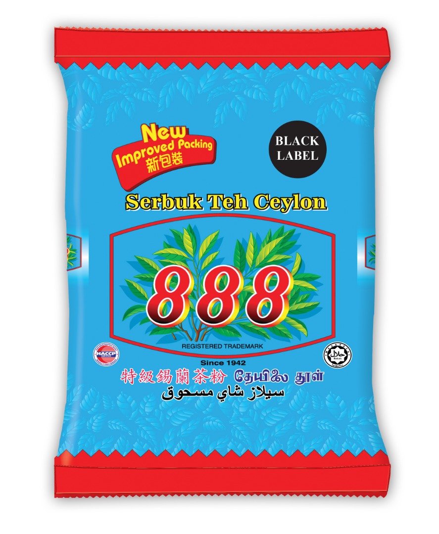 888 Ceylon Tea Dust - Black Label (1kg / pack), Food & Drinks, Packaged ...