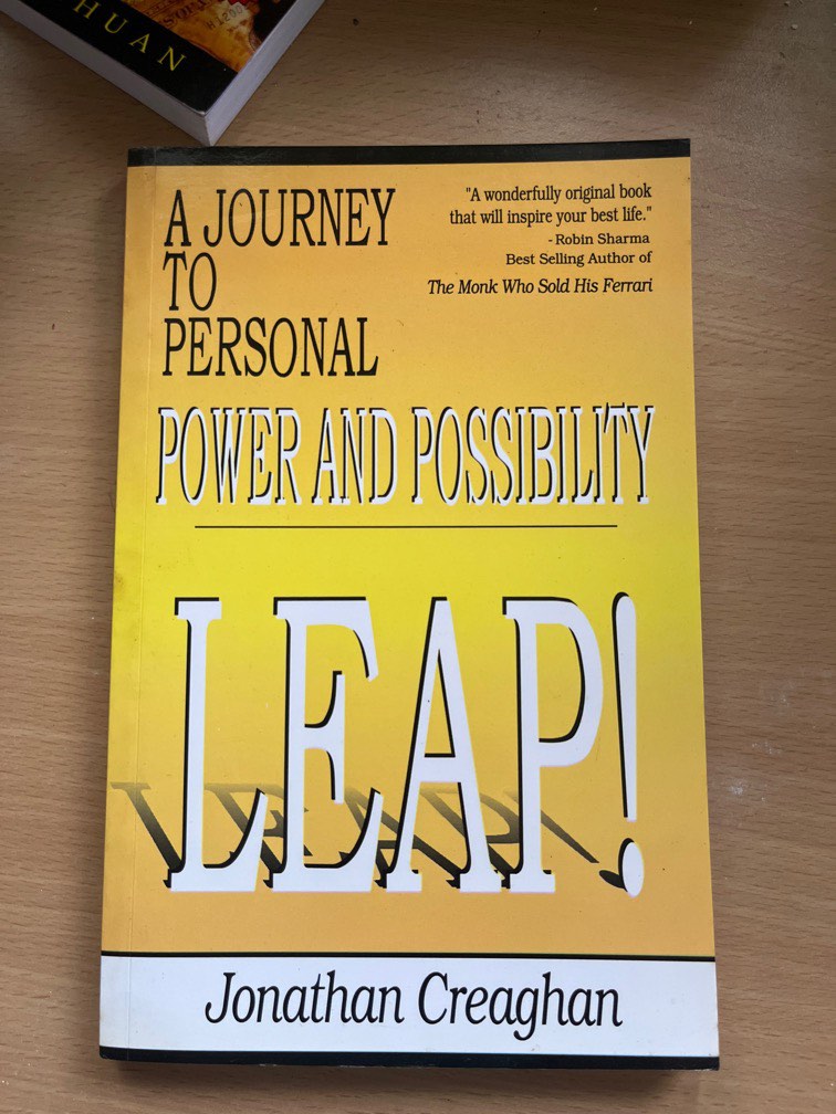 A journey to personal power and possibility leap! (Jonathan Creaghan ...
