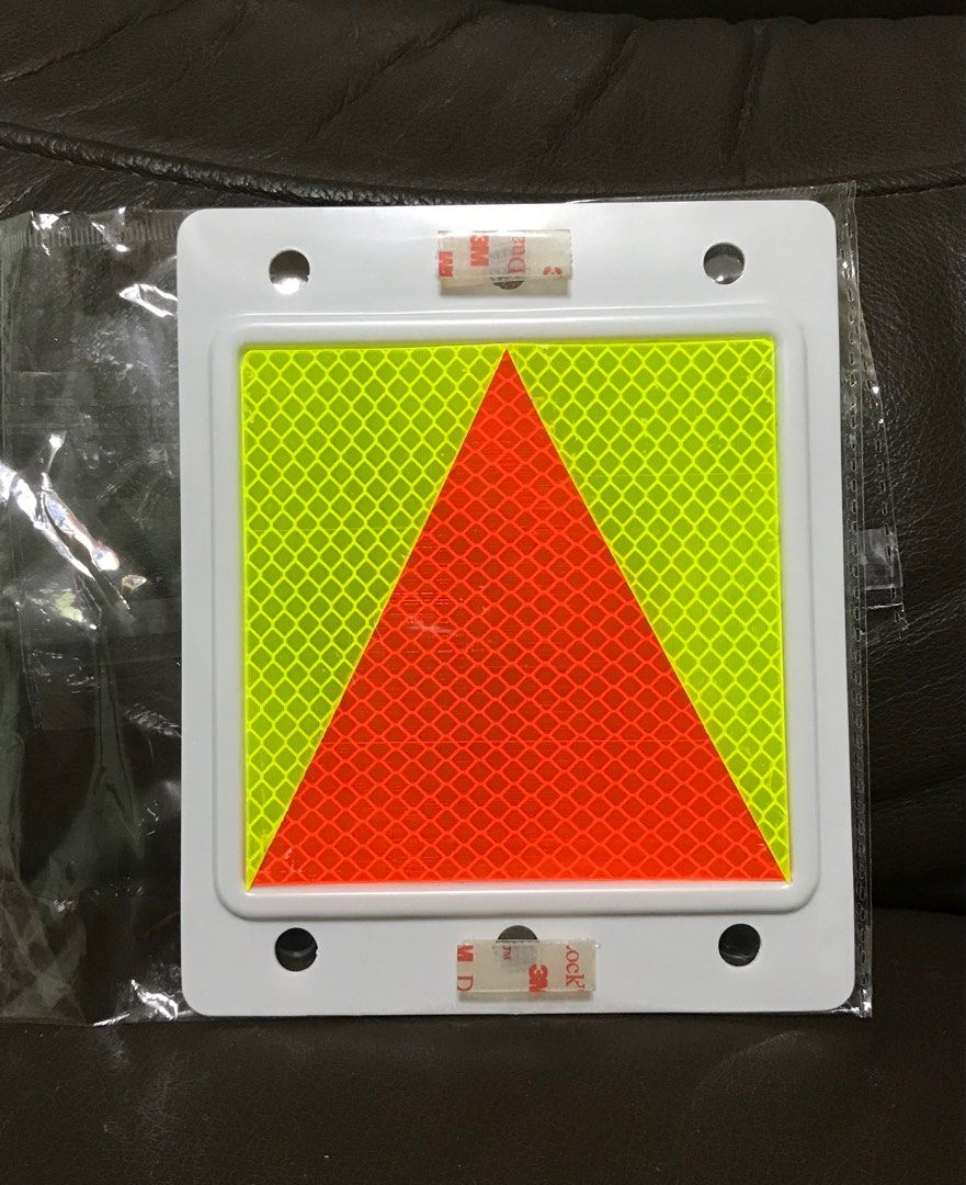 ONE PIECE only probation p plate reflective license p plate for car ...