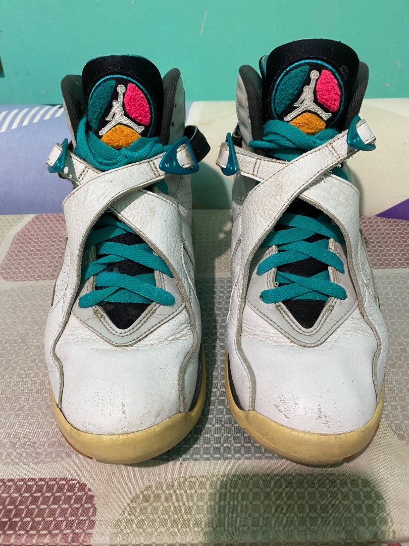 Air Jordan 8 Retro South Beach, Men's Fashion, Footwear, Sneakers on ...